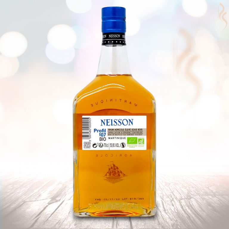 Neisson - Profil 107 Bio - Rhum Agricole élevé sous bois